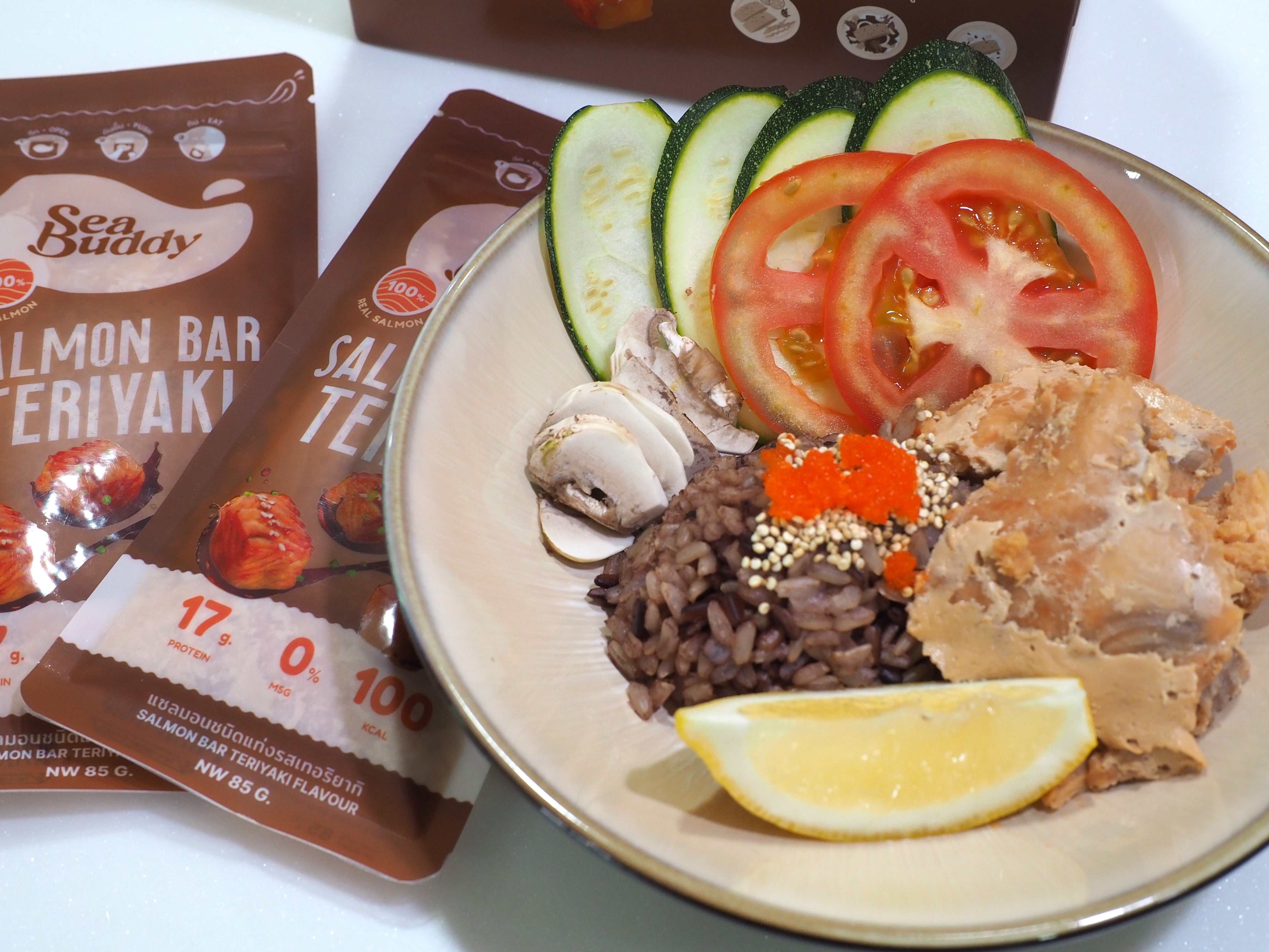 Salmon Teriyaki Bowl – Sea Buddy